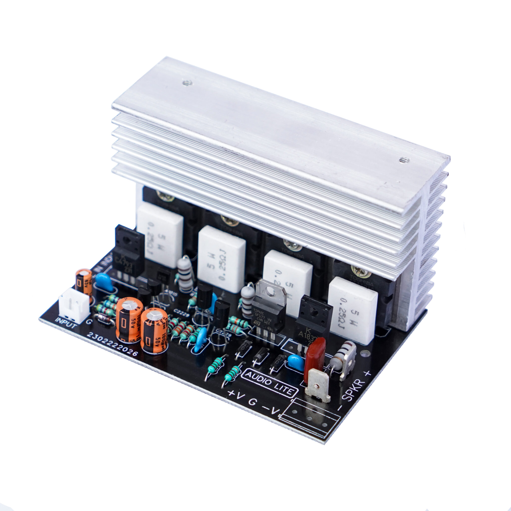 AUDIO LITE 200W Mono Amplifier Board Using 2 Pair of 2SC5200+2SA1943 as ...