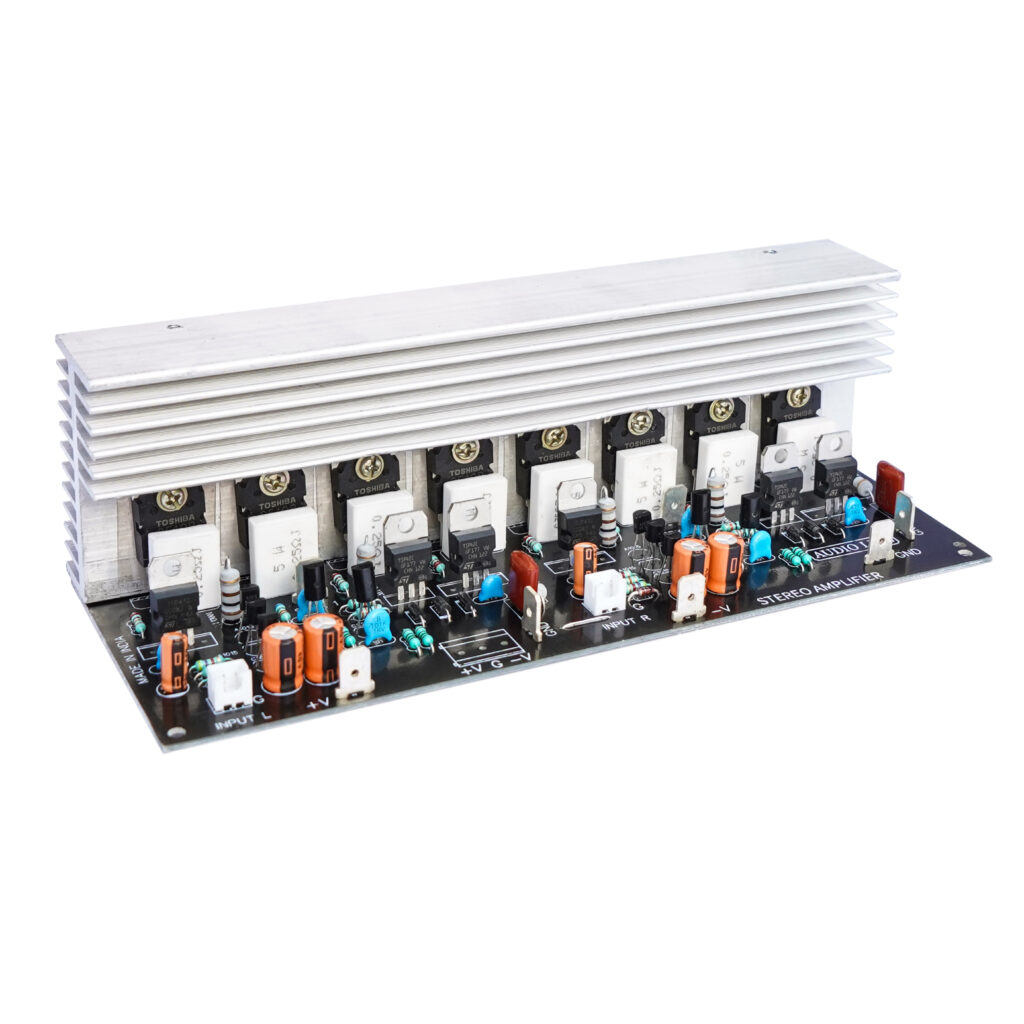 AUDIO LITE 150+150 Watt RMS Stereo Amplifier Board for 2SC5200 ...