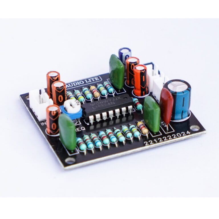 AUDIO LITE Low Pass Filter Board for Subwoofer Based on LM324 IC ...