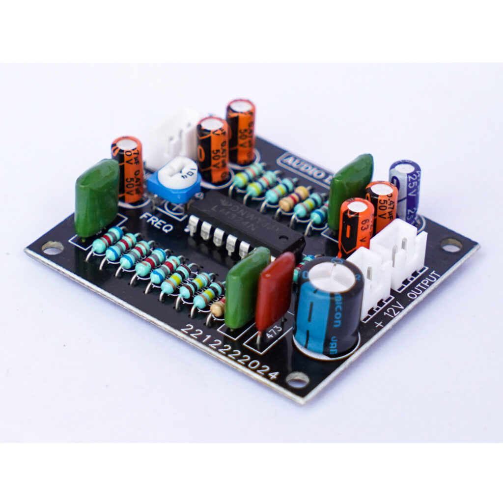 AUDIO LITE Low Pass Filter Board for Subwoofer Based on LM324 IC ...