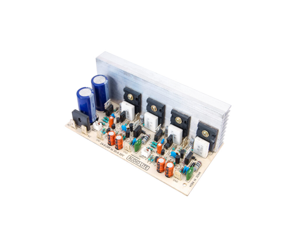 AUDIO LITE 200 Watt Stereo Amplifier Board Using 2SC5200 + 2SA1943 ...