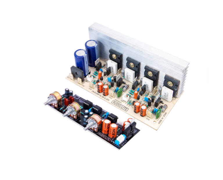 AUDIO LITE 200 Watt Stereo Amplifier Board Using 2SC5200 + 2SA1943 ...