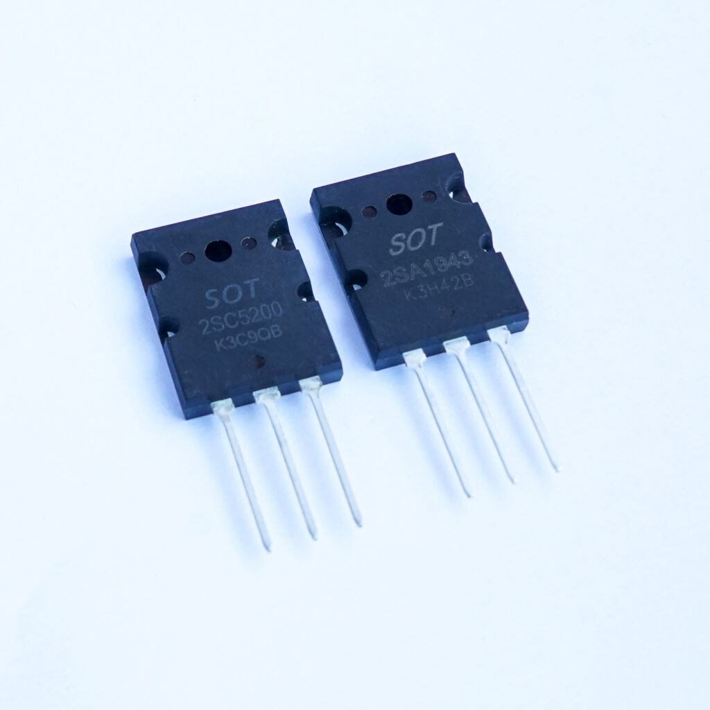 SOT 2SC5200 and 2SA1943 Transistor Pair [1 Pair] - VRS ELECTRONICS